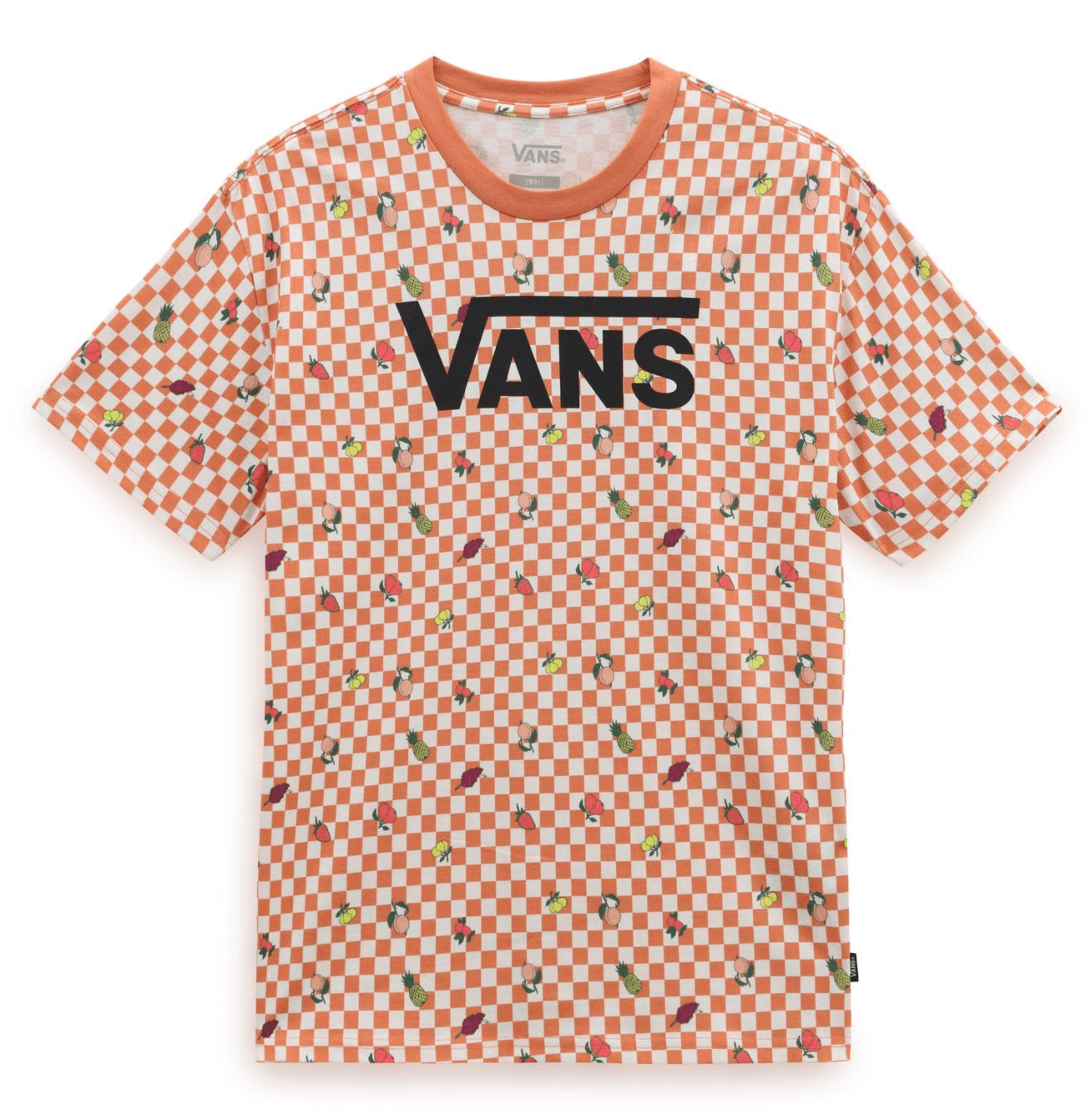 FRUIT CHECKERBOARD OVERSIZED Dámské tričko | FORSIZE.CZ